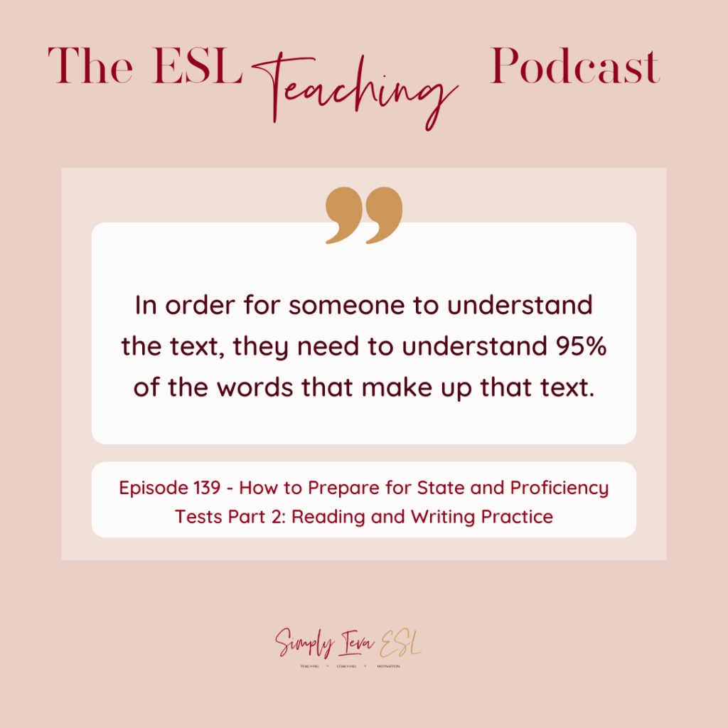Reading and Writing Practice for State and Proficiency Tests - Simply Ieva